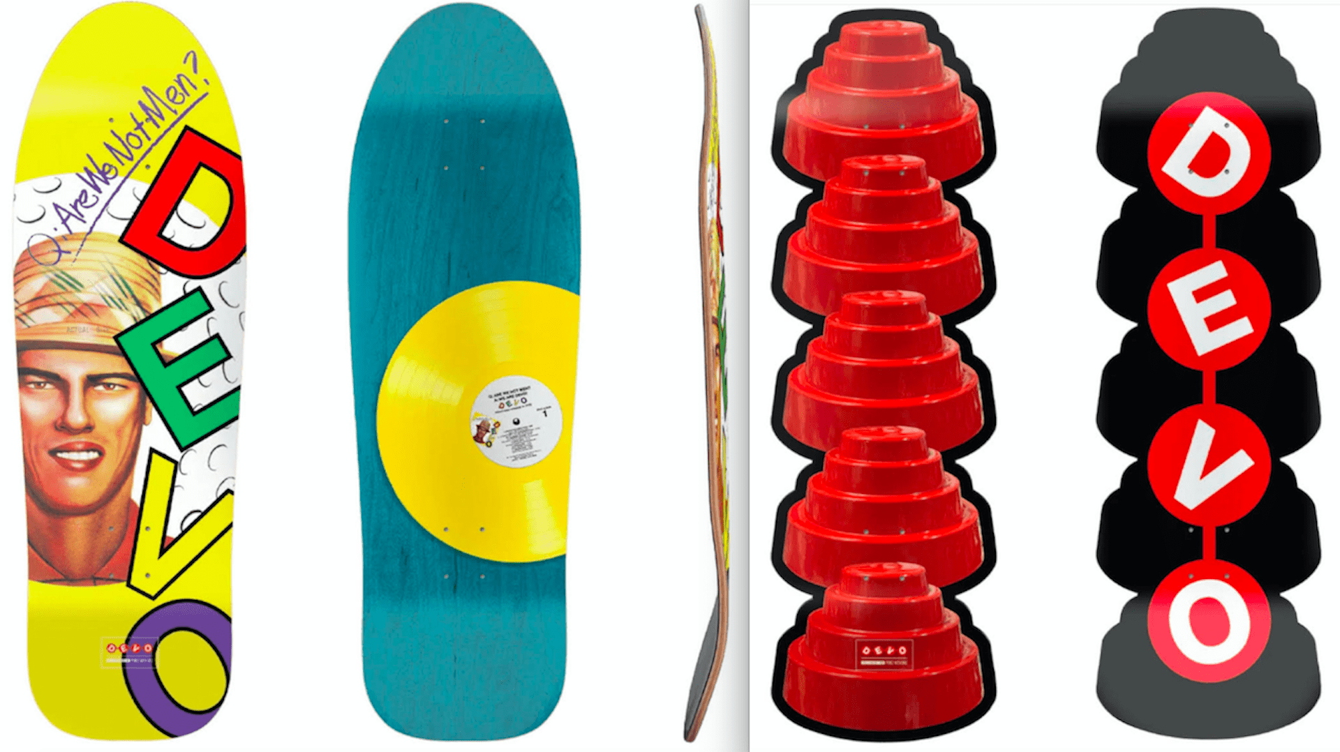DEVO Drops Limited Run of Rare Skateboard Decks—Get Your First Look ...